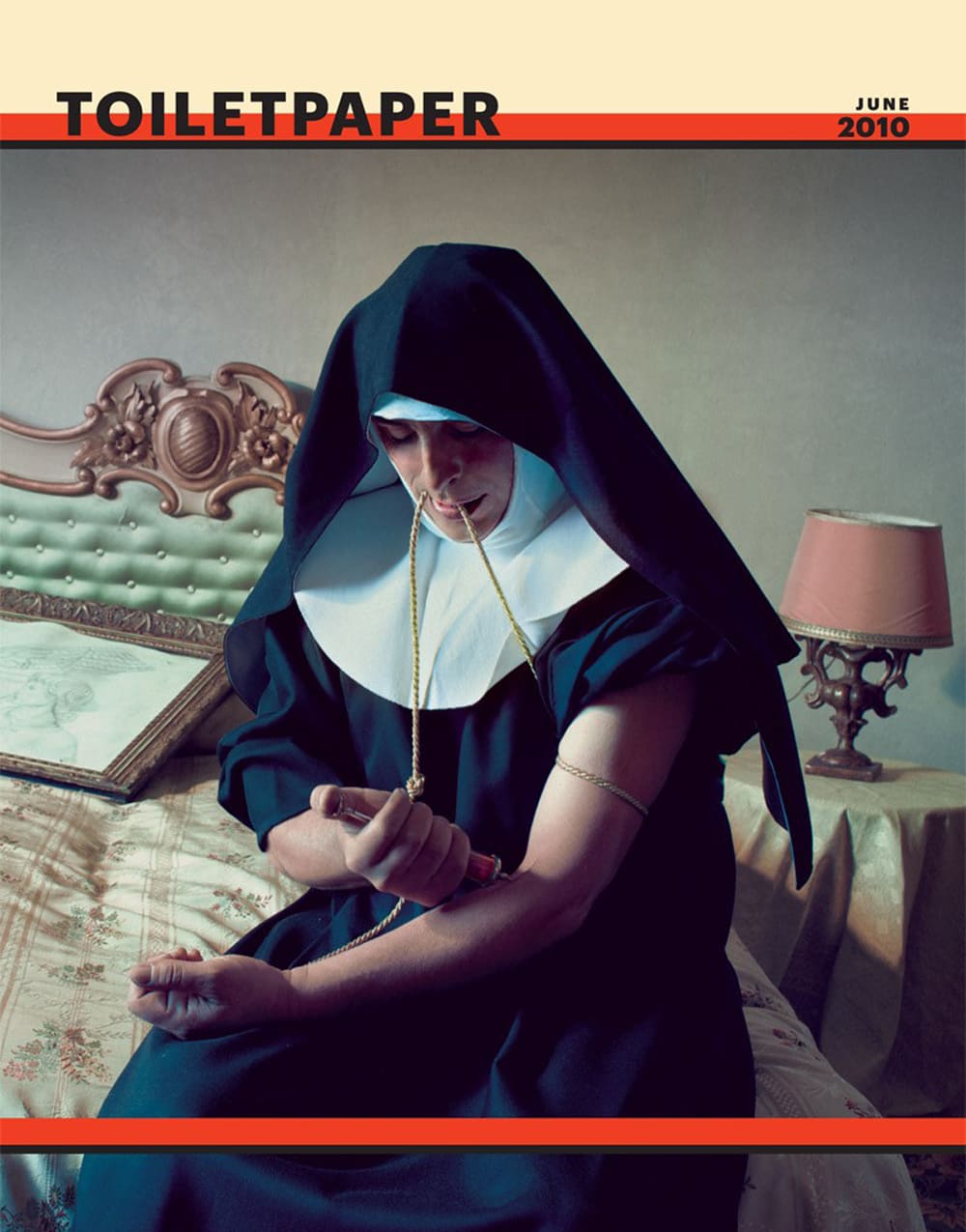 TOILETPAPER MAGAZINE N.1 - SPECIAL EDITION COVER